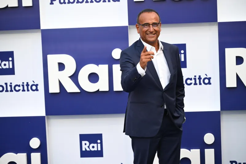 Carlo Conti, lo scapolo d'oro ora è marito e papà modello: la vita ...