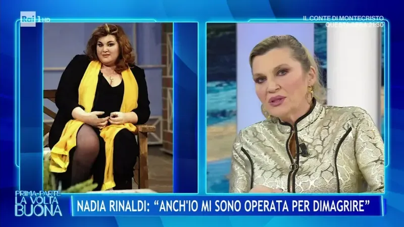 Nadia Rinaldi dimagrita: quanti chili ha perso e quanto pesa oggi? Le ...