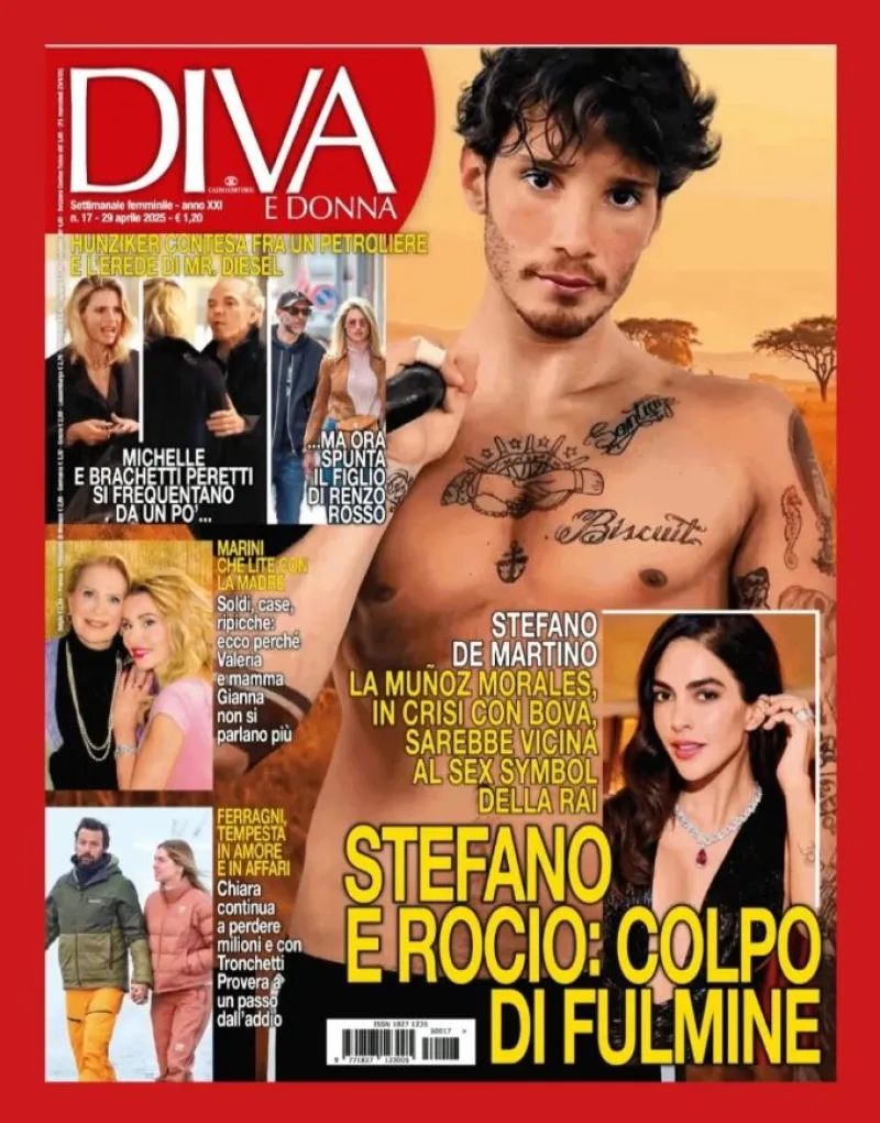 Un rumor inaspettato: colpo di fulmine tra Stefano De Martino e Rocio Munoz Morales