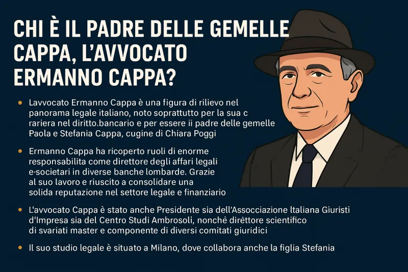 Chi è il padre delle gemelle Cappa e cosa c'entra con Vittorio Feltri