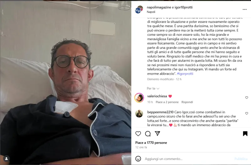 Igor Protti: che malattia ha e come sta oggi l’ex attaccante del Livorno