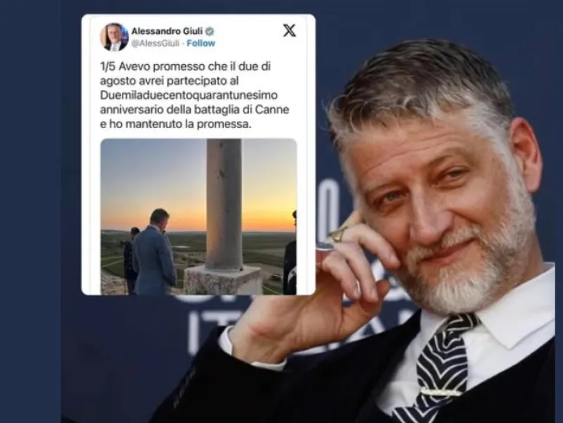 Giuli a Canne anziché onorare i morti dell'attentato di Bologna? L ...