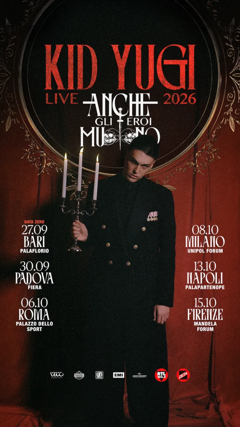 Kid Yugi annuncia le date del tour 2026: tutto su biglietti e scaletta ...