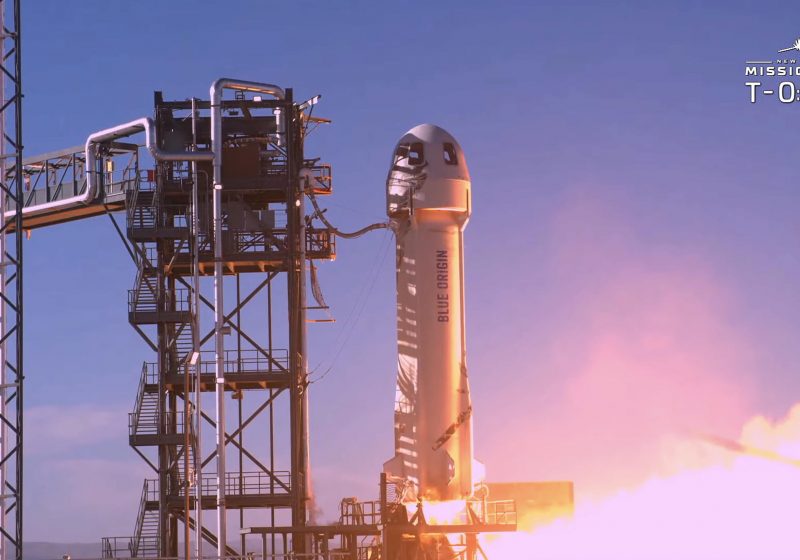 Jeff Bezos New Shepard: un guasto interrompe il volo