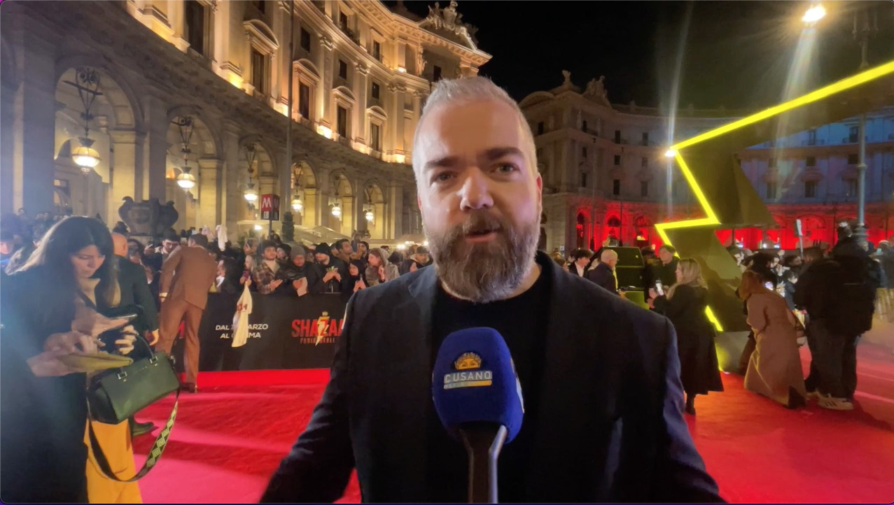 David Sandberg regista Shazam a Roma intervista video