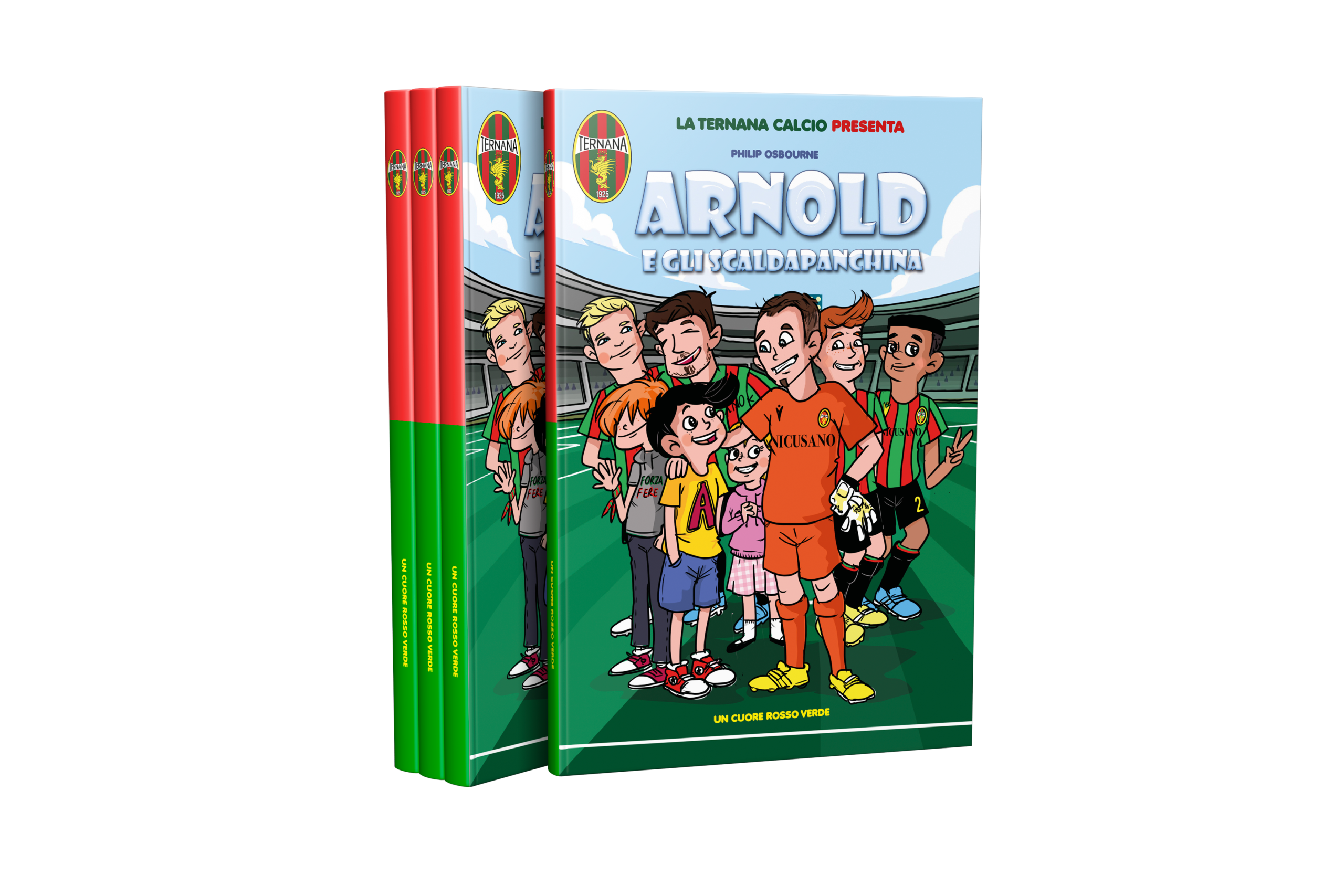 Arnold e gli scaldapanchina, il fumetto della Ternana per i ragazzi