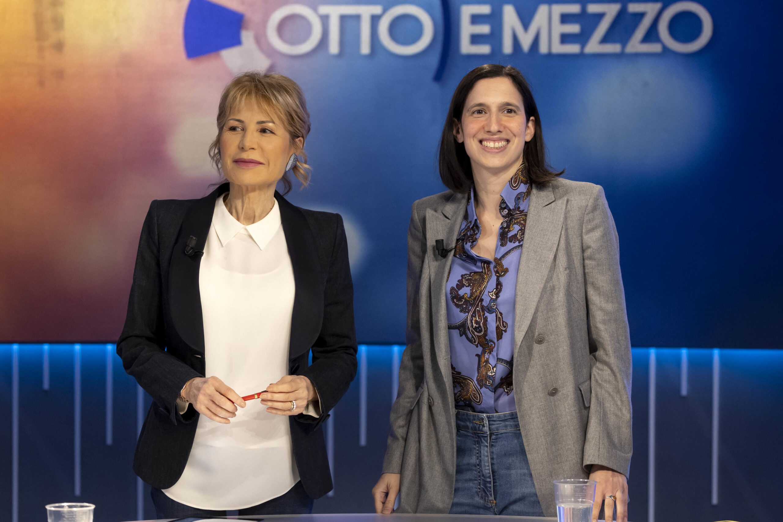 Orecchini Lilli Gruber Otto e mezzo: Tapiro a Cairo