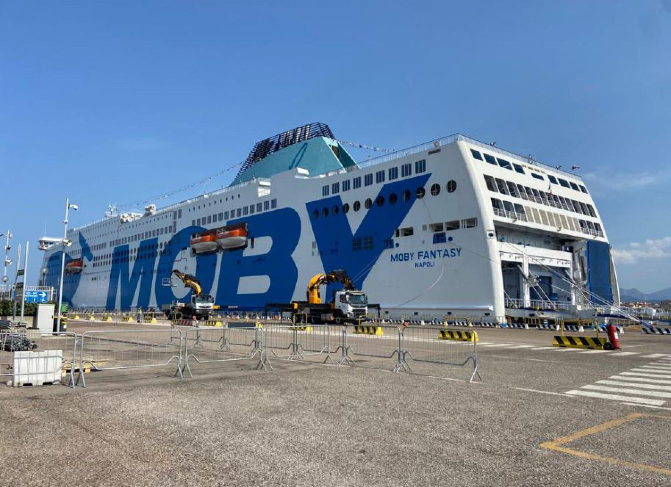 Il traghetto Moby Fantasy abbatte le emissioni del 32% con il progetto ...