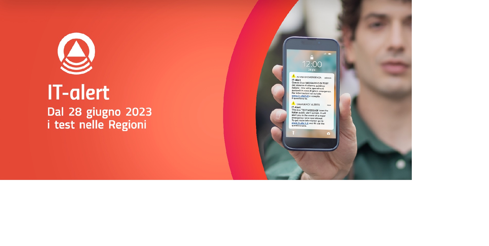 IT-Alert: primo test in Toscana, come funziona e a che serve
