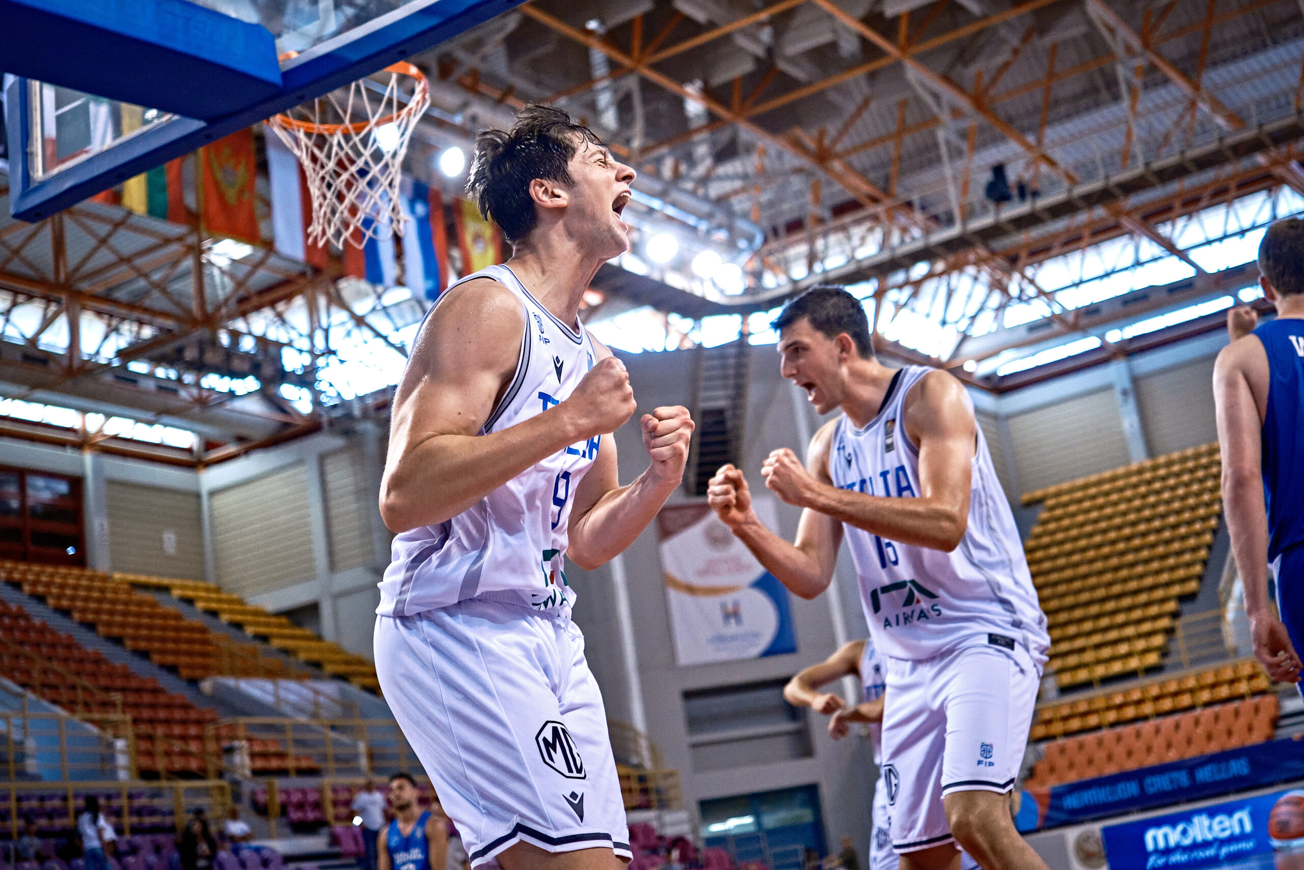 Europeo Basket U20: l'Italia batte Israele 66-50