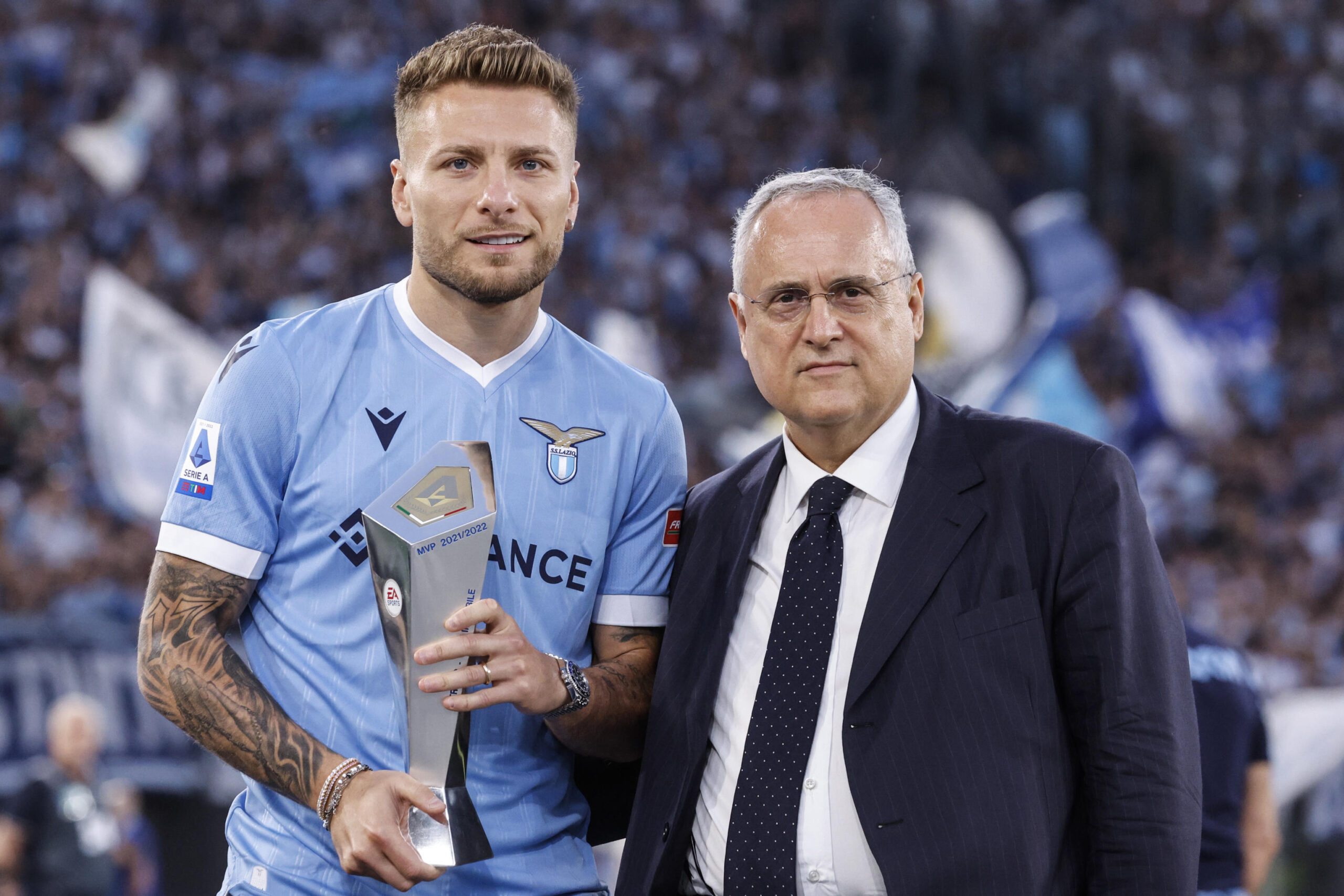 Lazio, intervista Lotito: "La verità sugli addii di Milinkovic e Tare ...