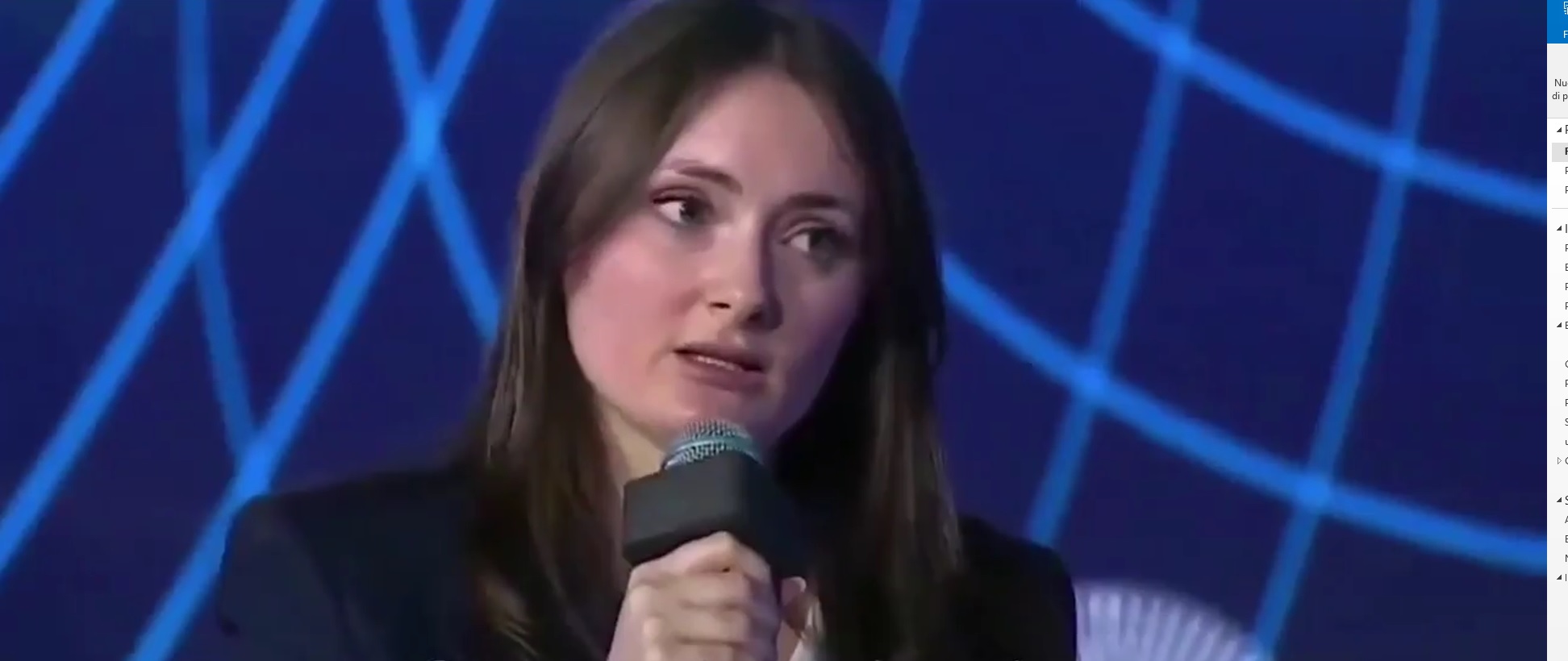 Chi è Irene Cecchini, la studentessa della domanda a Putin: il liceo a ...