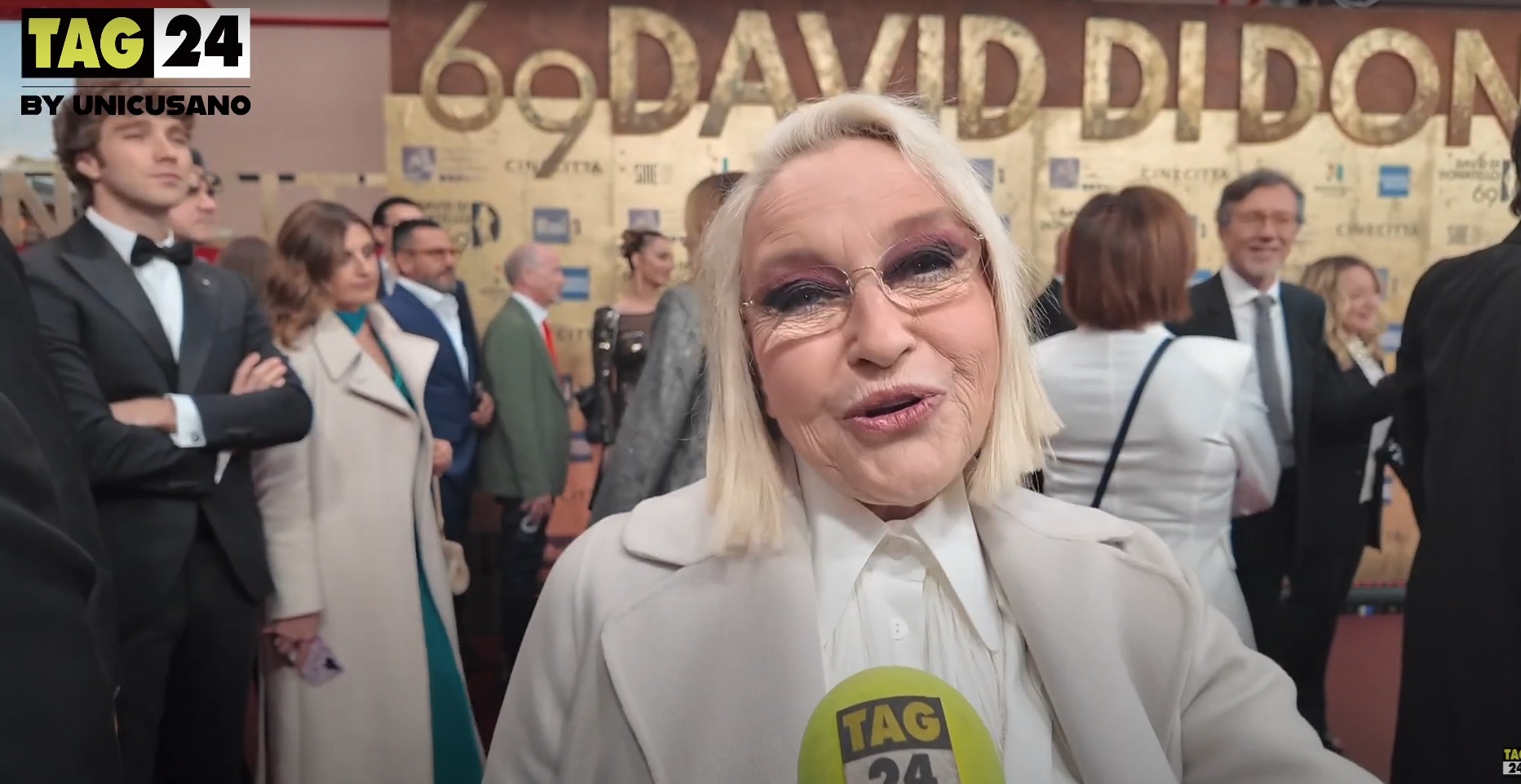 David di Donatello 2024, Eleonora Giorgi: “Felice di esserci, sto ...
