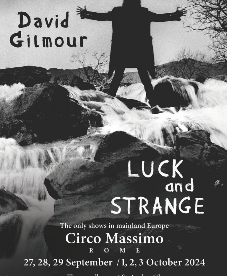 David Gilmour al Circo Massimo Roma 2024: date, biglietti e scaletta ...