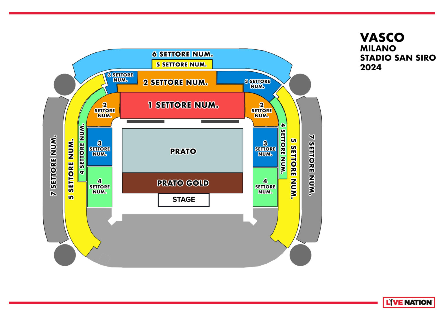 Concerto Vasco Rossi San Siro 2024: scaletta, orari, mappa. Info sul parcheggio allo Stadio • TAG24