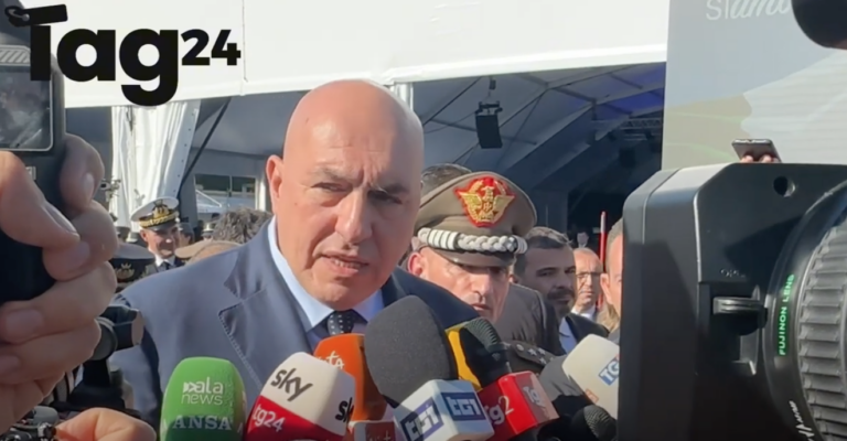 Inaugurazione Villaggio Difesa, il ministro Crosetto sulle due guerre in corso: "Israele ...